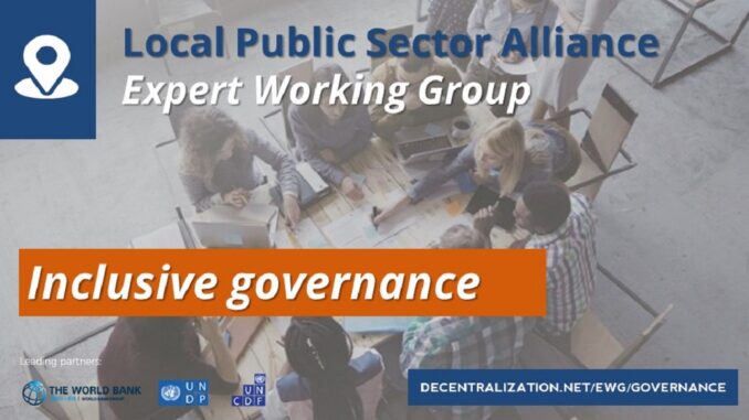 LPSA Thematic Working Group on Local Democracy, Inclusive Governance ...