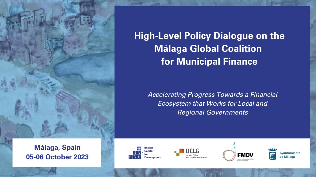 High-Level Policy Dialogue on the Malaga Global Coalition for Municipal ...