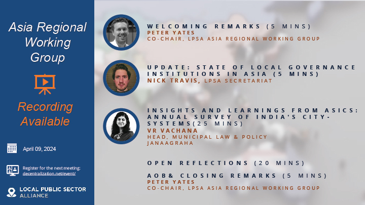 LPSA Expert Working Group on Asia – Open Meeting – 9 April 2024 ...