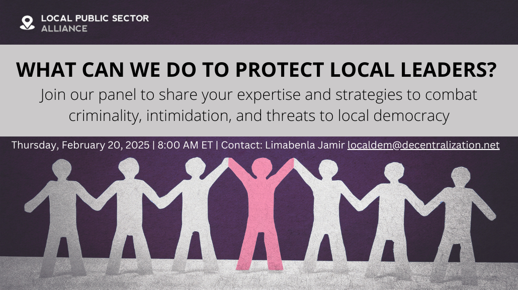 Local democracy, inclusive governance and community-led development ...